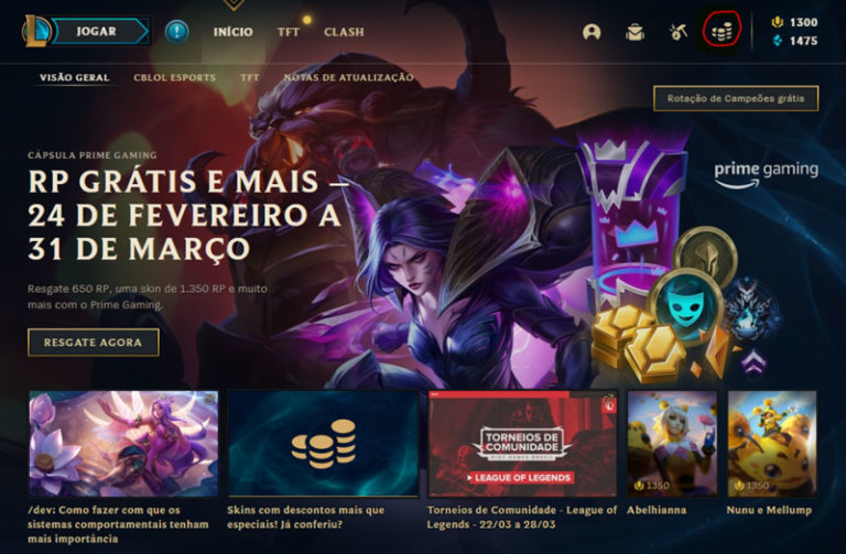 Comprar RP no LoL - Como comprar e qual preço do RP no LoL?