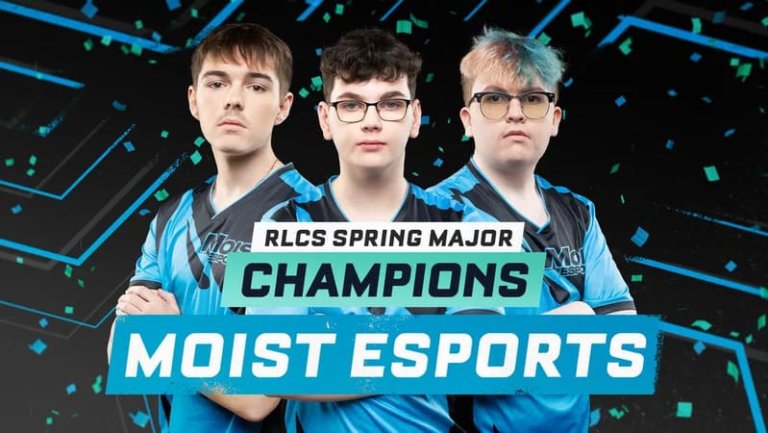 Equipe Moist Esports é campeã do Rocket League Spring Major 2022