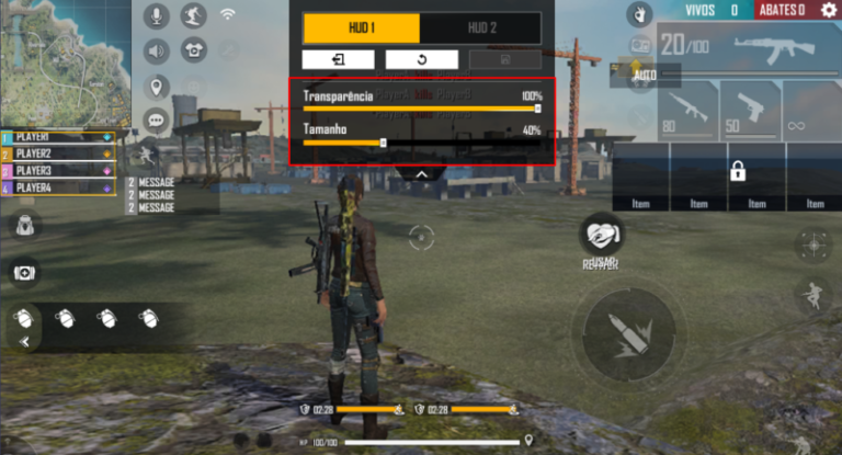 HUD Free Fire: como alterar os botões e mais | 2024
