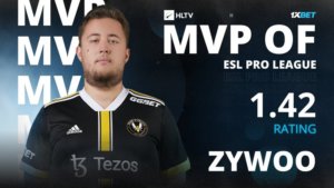 Jogador da Team Vitality conquista troféu de MVP da ESL Pro League