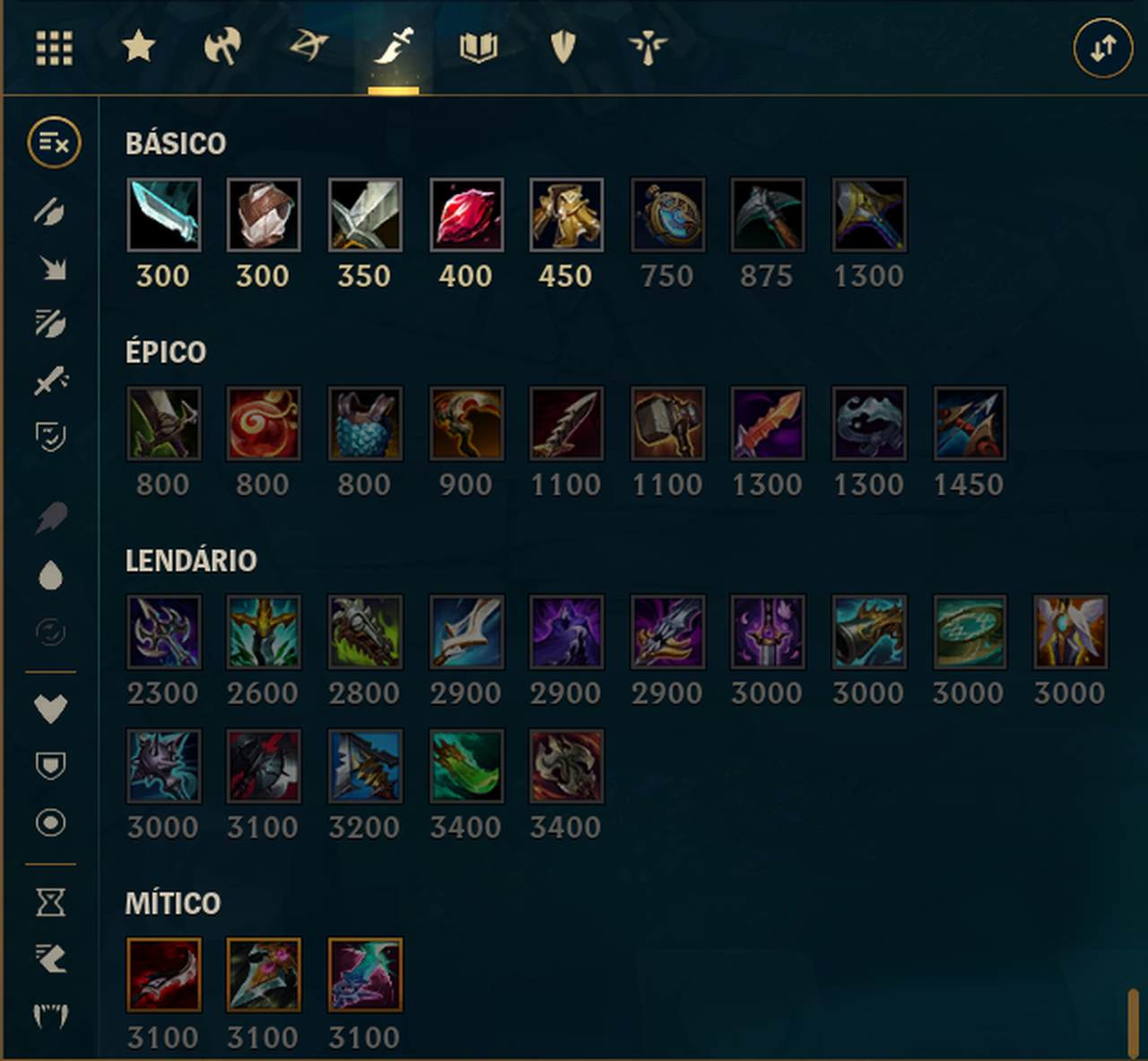 Guia Básico de LoL - Entendo os itens do jogo - Esports.net