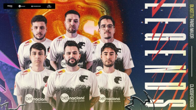 FURIA, paiN e Fluxo estarão na BLAST.tv Paris Major 2023 de CS:GO