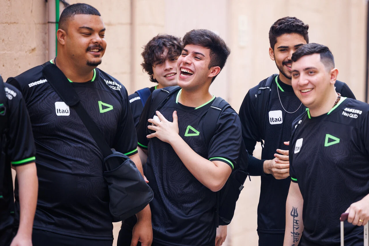 Champions 2023 - Coletiva da LOUD após vencer a FNATIC