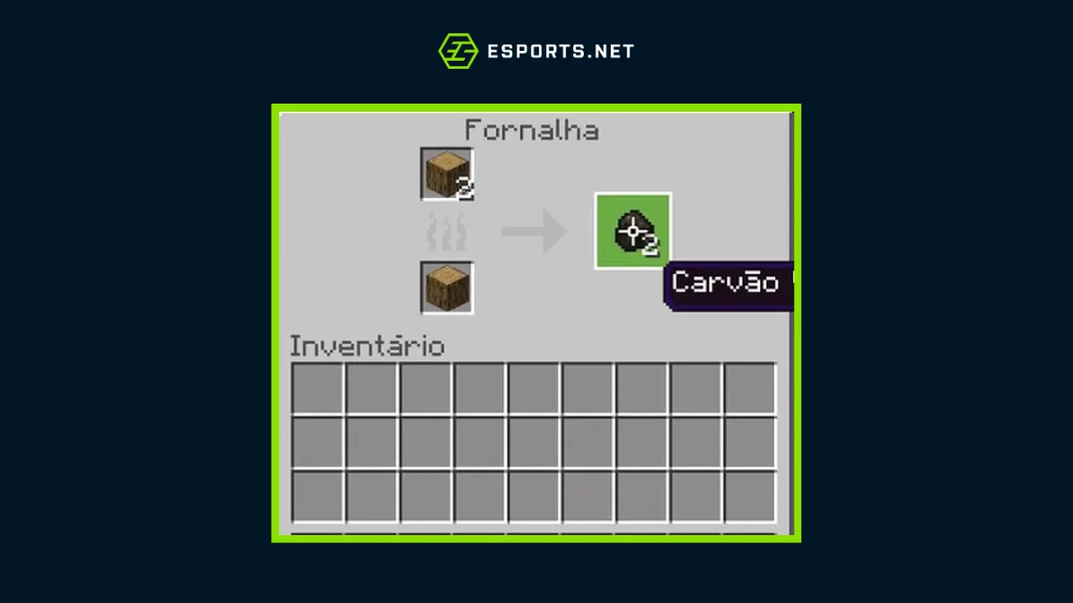 Como fazer carvão vegetal no Minecraft? Passo a passo