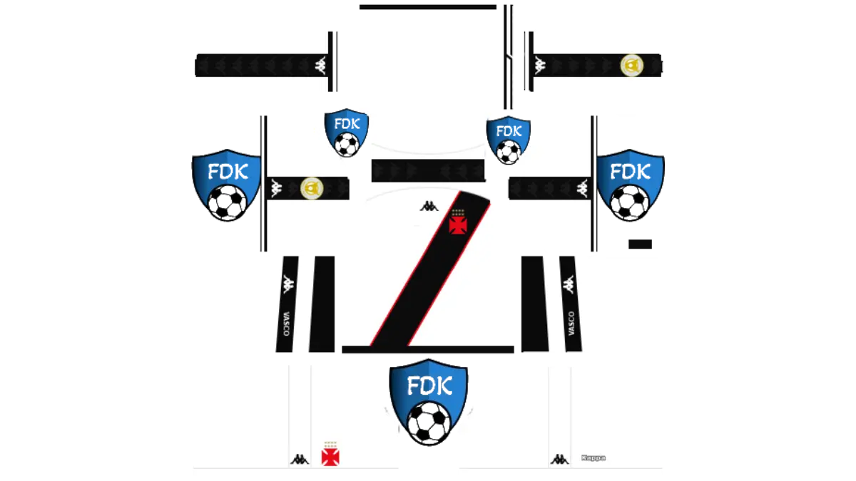 Kits DLS do Vasco: jogue com o uniforme do Gigante da Colina!