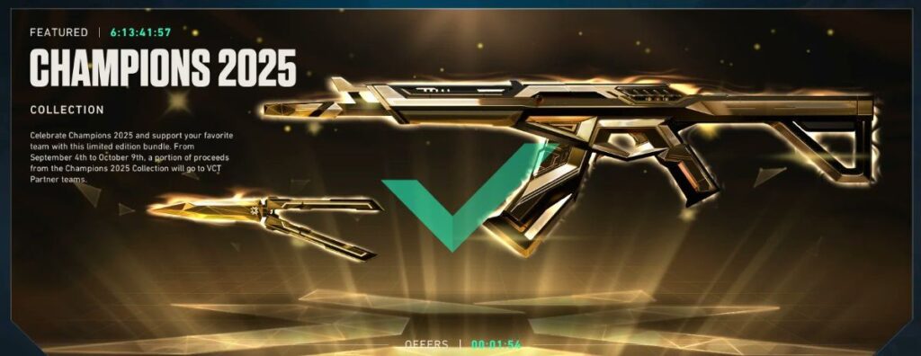 Valorant : le bundle Champions 2025 enfin révélé