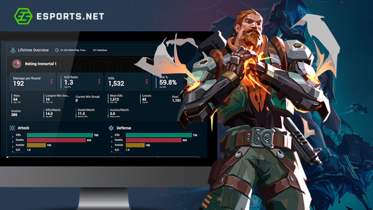 【Valorant】 Trackerとは?確認できる項目や使い方を紹介!