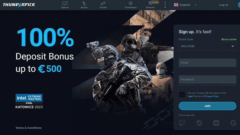 lll Thunderpick徹底レビュー2024 | 仮想通貨eスポーツベット!