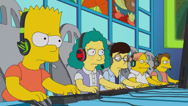 ‘E my sports’ Simpsons episode makes waves