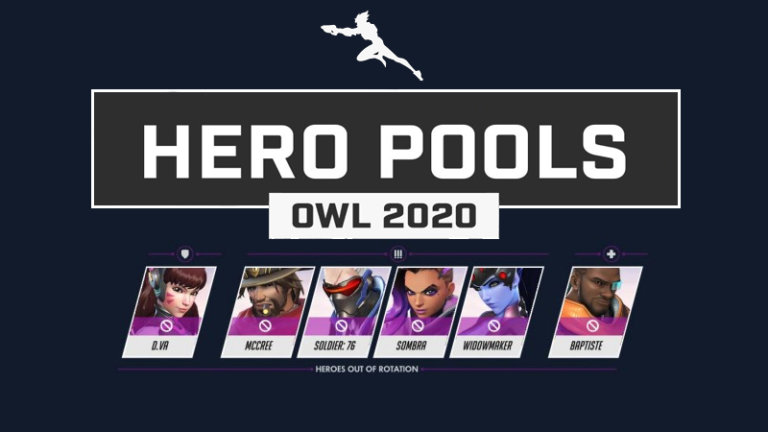Overwatch Week 4 Hero Pools Bans 4 DPS Heroes