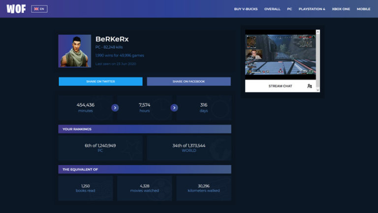 How much time I spent on Fortnite? » PC, PS4, Xbox and Switch