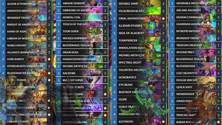 Best Hearthstone Decks Coming Into 2022 to improve your Winning Ratio