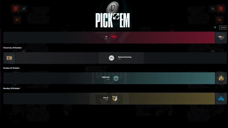 LoL Worlds Pickem 2024: Predictions, Leaderboard and Rewards
