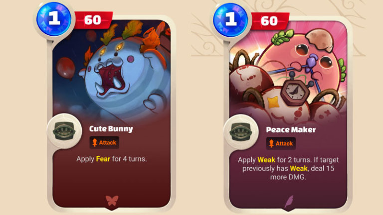 Axie Infinity - Second and Third Batch of Origin Cards Unveiled