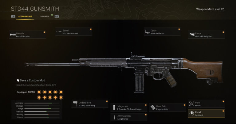 Best STG44 Warzone Loadout The best setup for Warzone