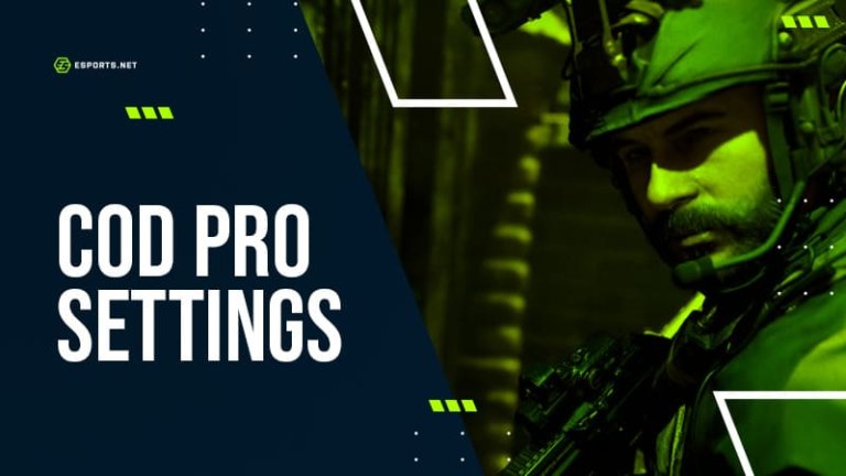 COD Pro Settings - The Best Call of Duty Settings to Go Pro