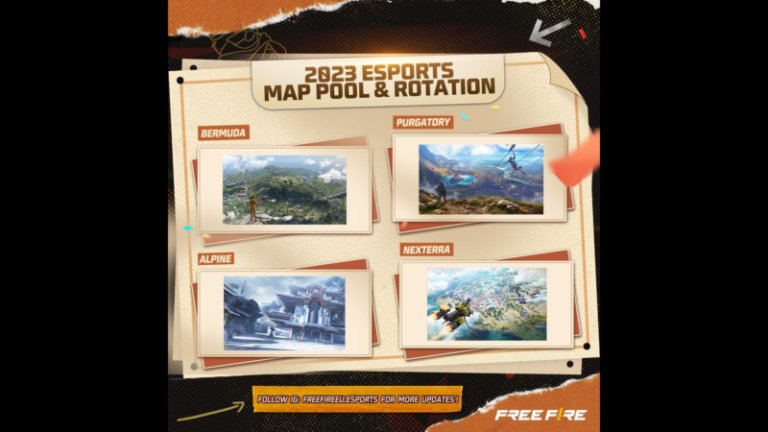 Free Fire Esports Map Change: Nexterra replaces Kalahari