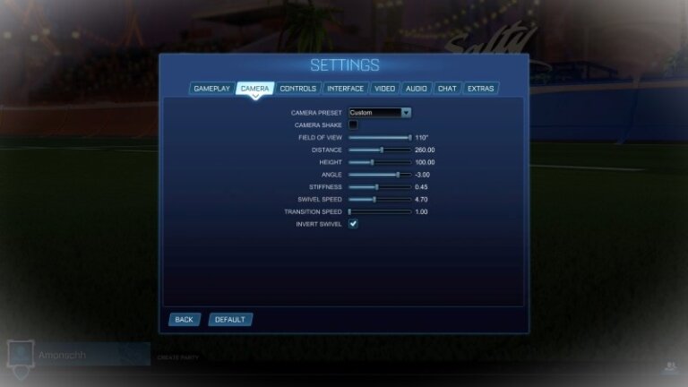 Best Rocket League Camera Settings - Play Like The Pros