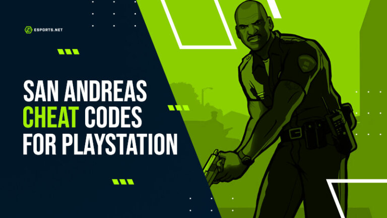 GTA San Andreas Cheat Codes ⚡️ PS2, PS3, PS4, and PS5