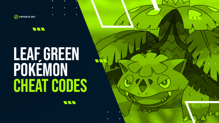 Pokémon LeafGreen Cheat Codes → Full List 2025