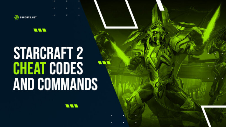 All StarCraft 2 Cheat Codes Unlock Everything in SC2