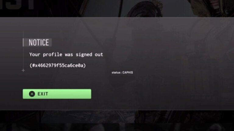 Call of Duty: 'Your Profile Was Signed Out' ⭐ How to Fix This Error