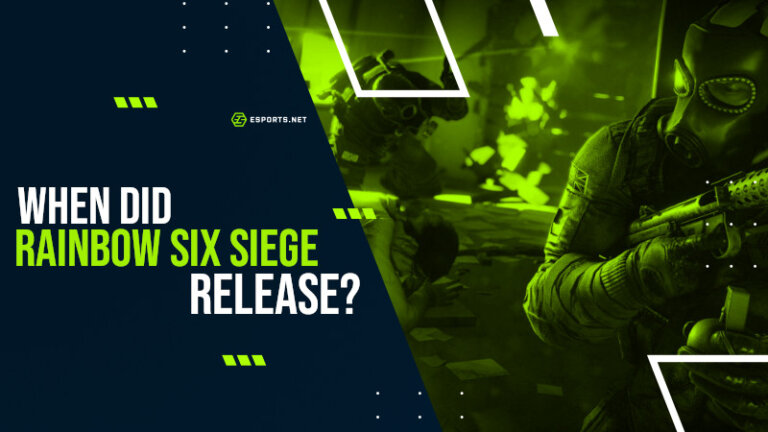 When Did Rainbow Six Siege Come Out? Rainbow Six Siege History