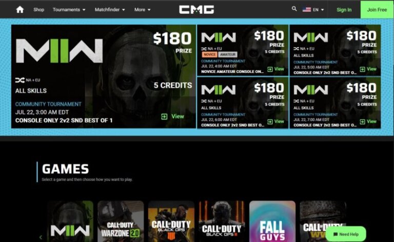 Best Gaming Tournament Websites ⭐ Compete and Earn Money