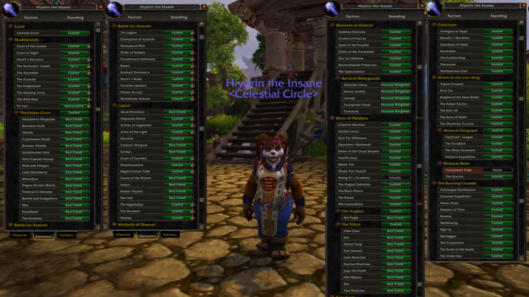 World of Warcraft Reputation Guide | Farm All the Reputations