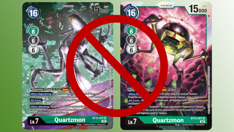 Quartzmon Digimon TCG BT12 Quartzmon Parallel, Hobbies & Toys, Toys