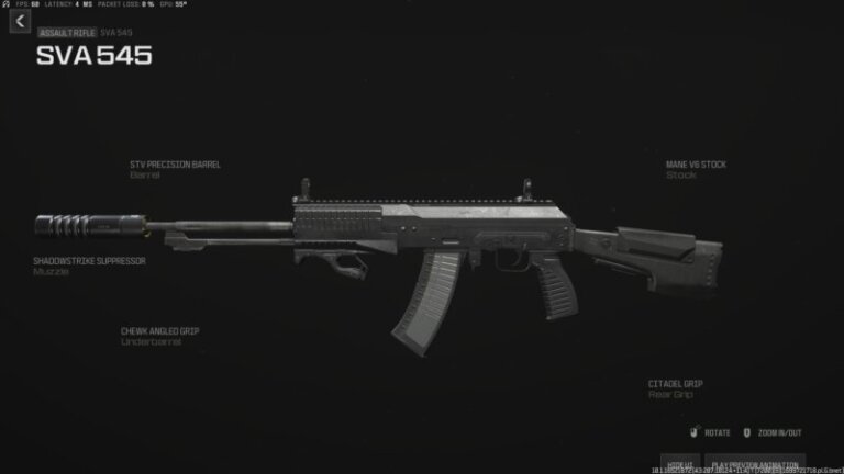 The BEST SVA 545 Loadout for MW3 ⭐ SVA 545 Class Guide