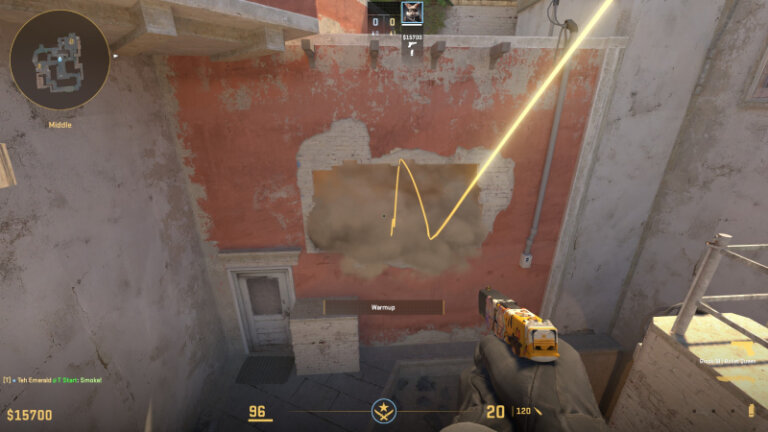 CS2 Mirage smokes guide | Learn the best lineups