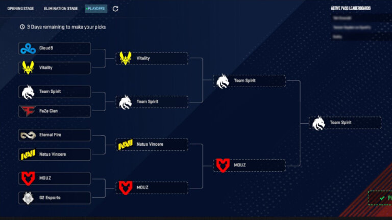Best CS2 Pick'Ems for PGL Major Copenhagen 2024 - Playoffs Update