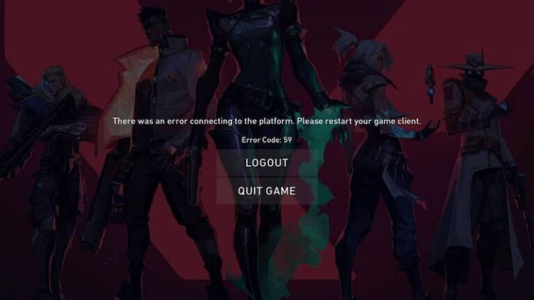 How to fix VALORANT Error Code 59?