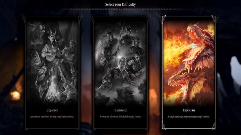 Baldur’s Gate 3 Difficulty Settings Guide
