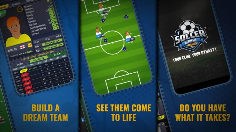 Best Mobile Football Manager Games - Your team. Your victory.