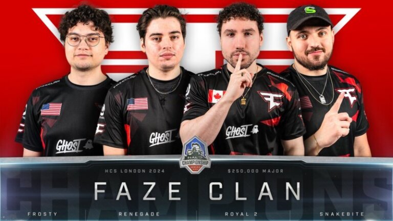 FaZe Beats OpTic to Win HCS London Major | Esports.net