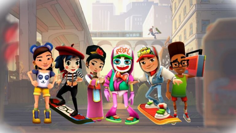 Characters in Subway Surfers → Meet the Crew