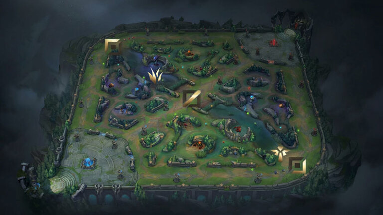 LoL Map Explained - Summoner's Rift breakdown