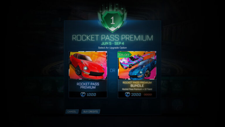 Rocket League Credits - Free & Paid ways to obtain them