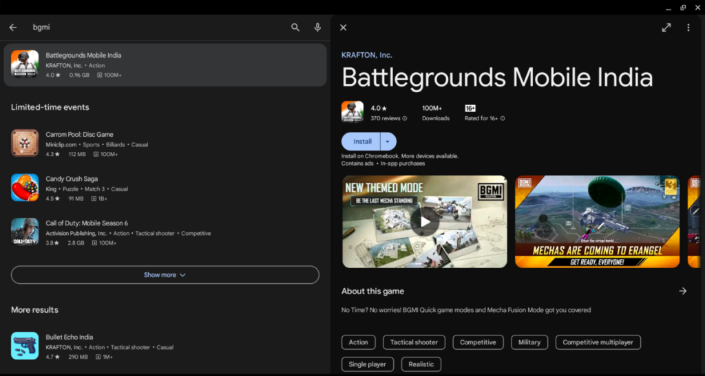 How to play BGMI on PC + System Requirements