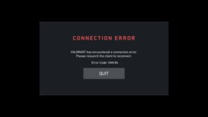 How to fix VALORANT VAN 84 Error