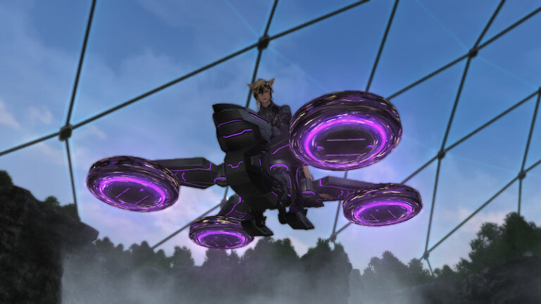 How To Unlock the Air-wheeler A9 Mount in FFXIV
