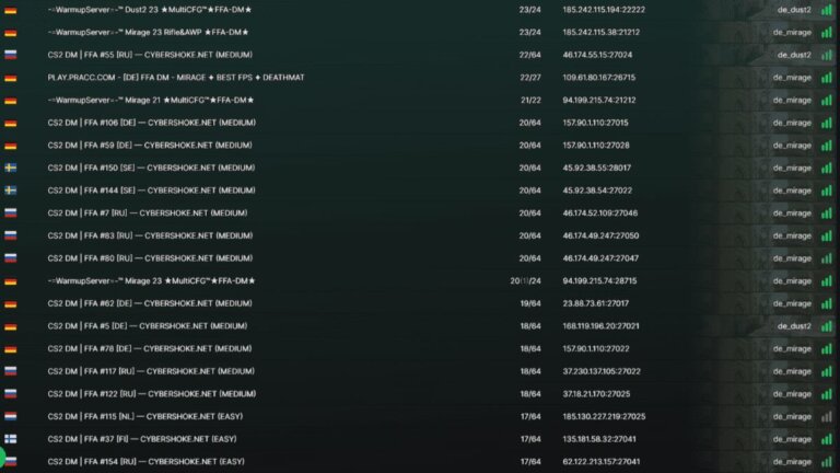 CS2 Deathmatch Servers - Best Way To Improve Your Aiming Skills