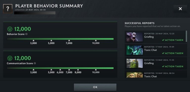How To Increase Behavior Score In Dota 2