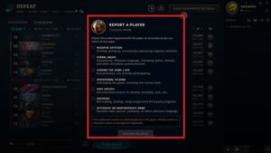 How To Report Someone in LoL - A Guide to Less Toxicity