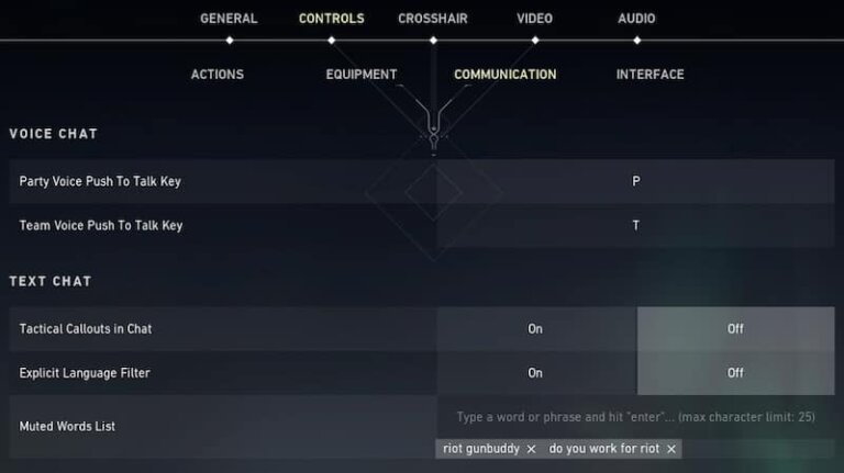 VALORANT: How to remove the Profanity Filter in chat