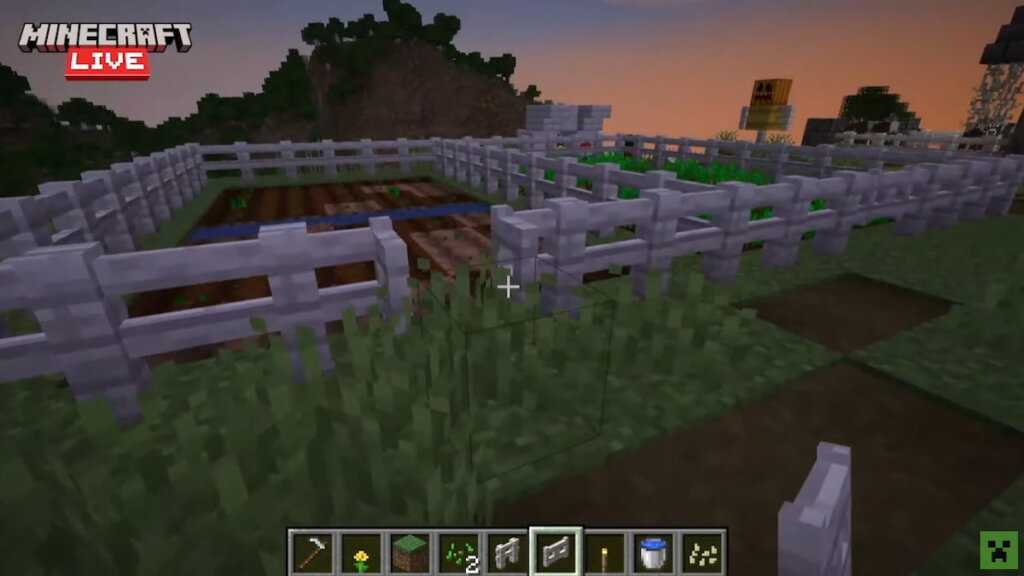 Pale Garden and Creaking Mob Revealed at Minecraft Live 2024