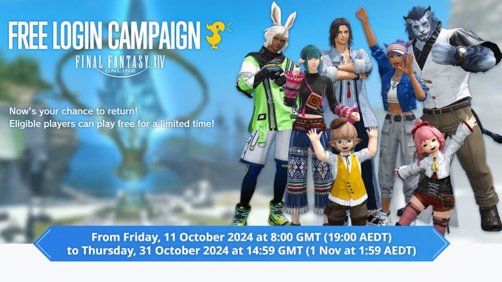 Final Fantasy XIV Dawntrail Patch Schedule