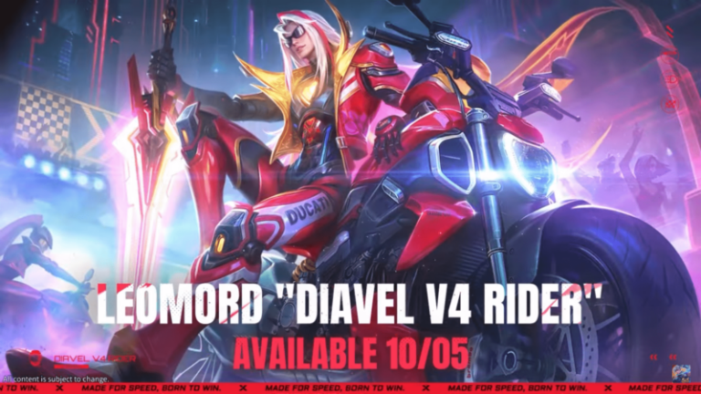 MLBB x Ducati Collab Event: Free Skins, Release Date, & More